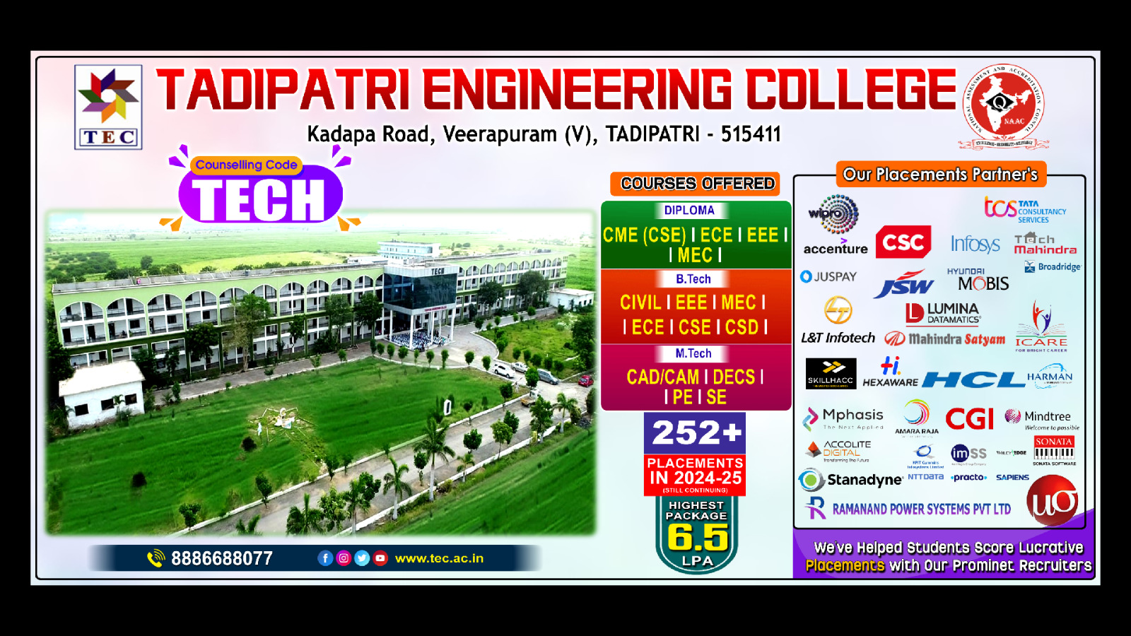TECH | Tadipatri Engineering College (TECH)